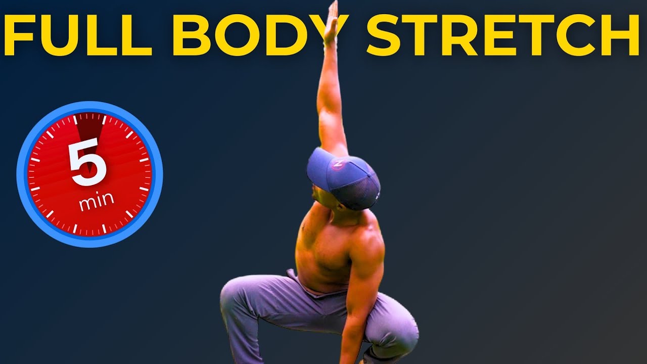 5 MINUTE MORNING FULL BODY STRETCH & WARM UP | Beginner Friendly - YouTube