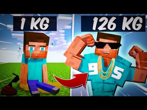 Minecraft but I can increase weight of gain! - YouTube