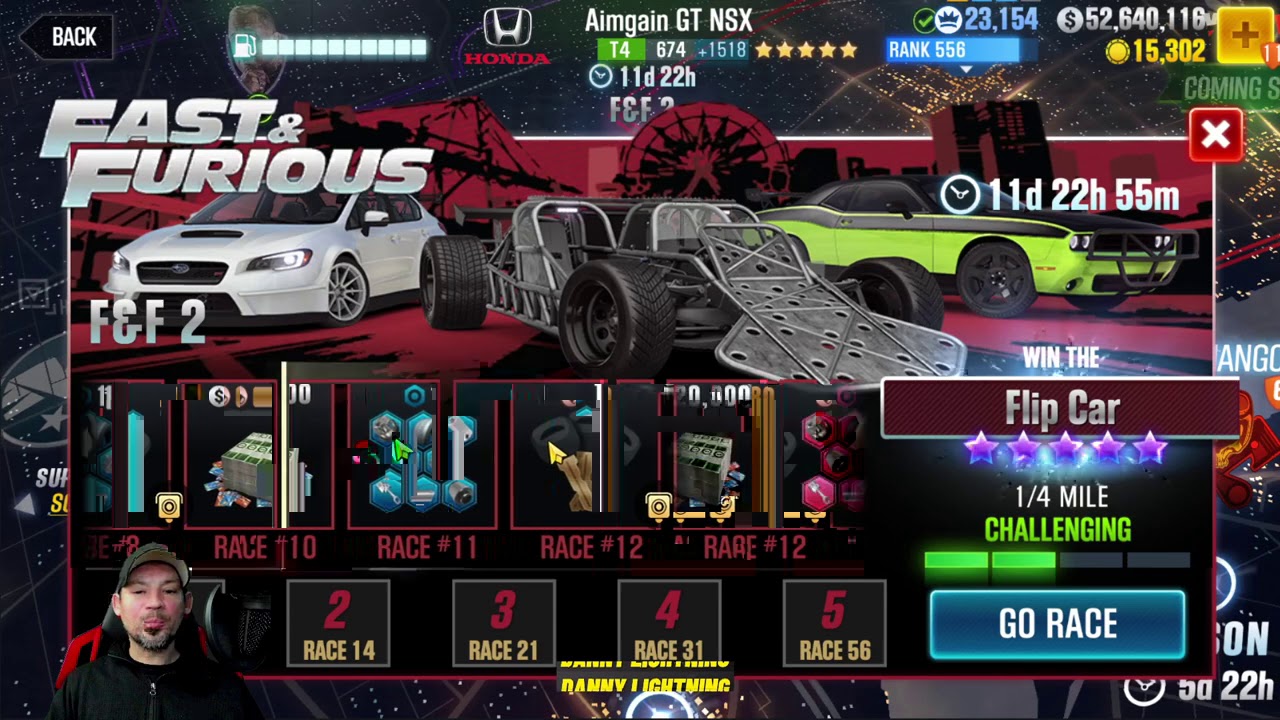 CSR2, Fast And Furious 2 event overview and lock ins - YouTube