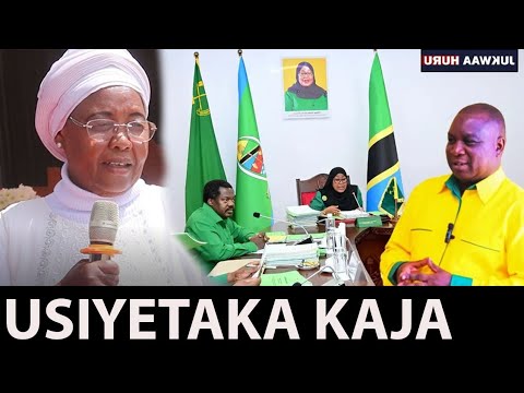 KIMENUKA WAZIRI MSTAFU na MBUNGE wa ZAMANI arudishwa KIBABE, MARY NAGU ...