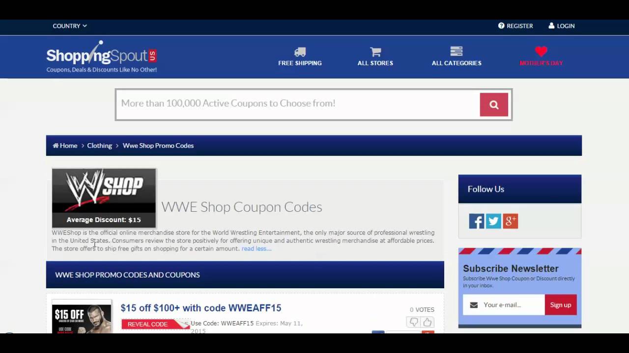 How Can You Avail WWE Shop USA Coupon codes or Promo Codes - YouTube