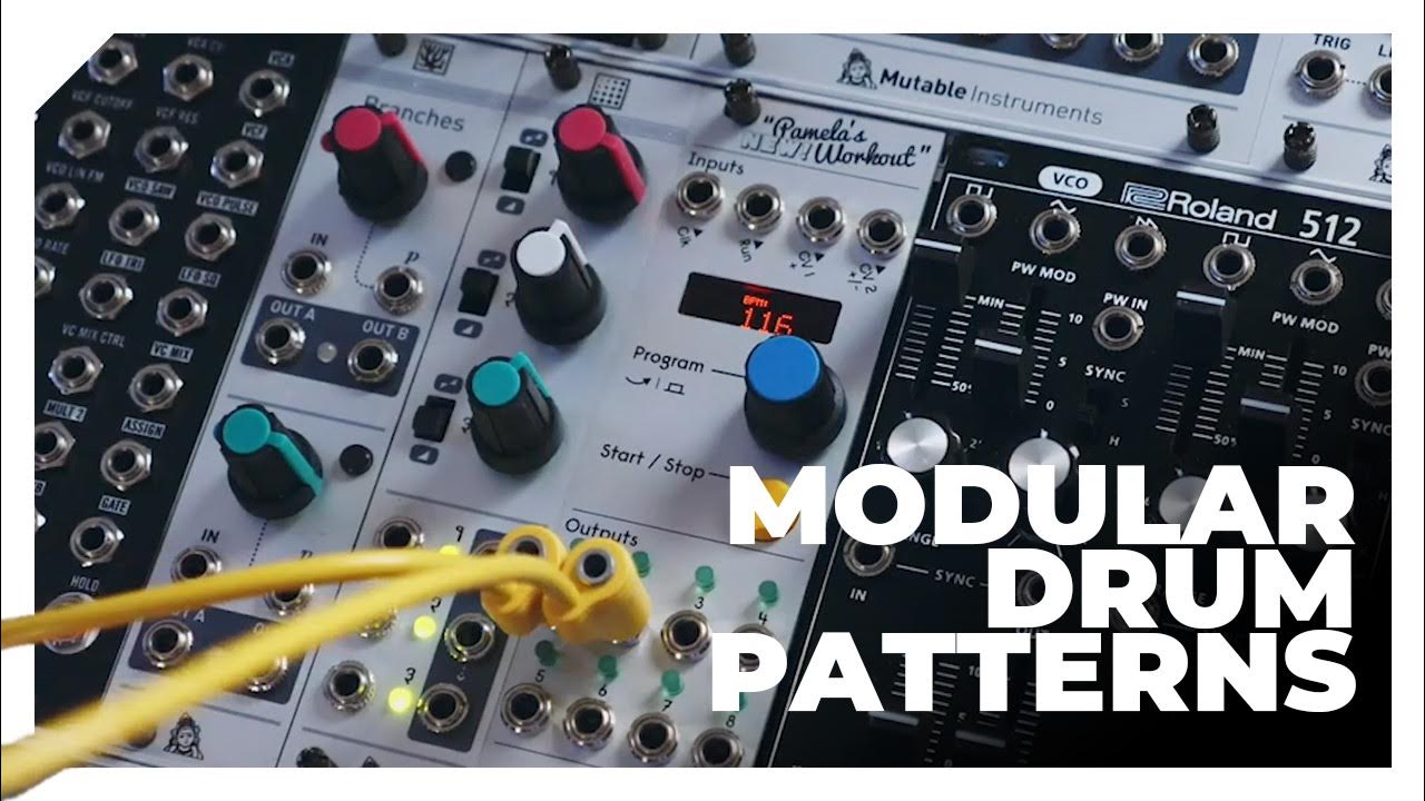 Quick guide to MODULAR DRUMS – with Pam's New Workout, Mutable Marbles and Erica Drum Sequencer ...
