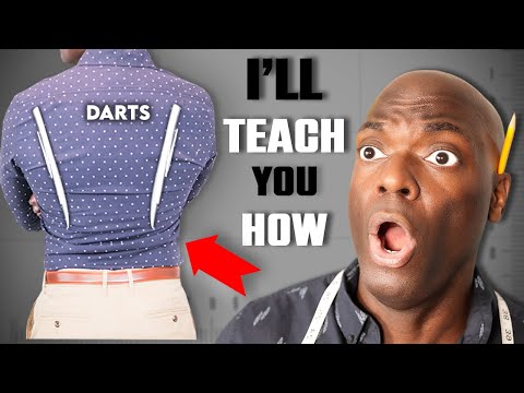Add Darts To ANY Dress Shirt (ZERO Experience Needed)