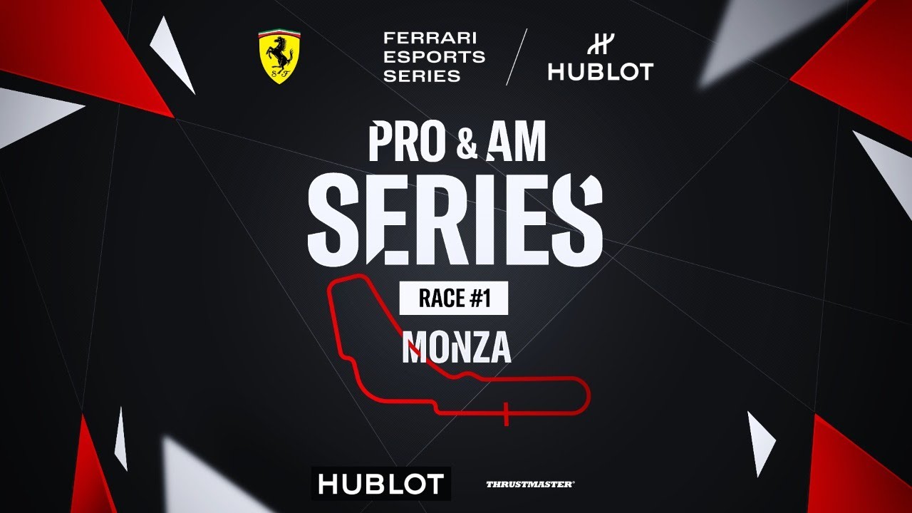 Ferrari Hublot Esports Series - PRO and AM Series - Race #1 - YouTube