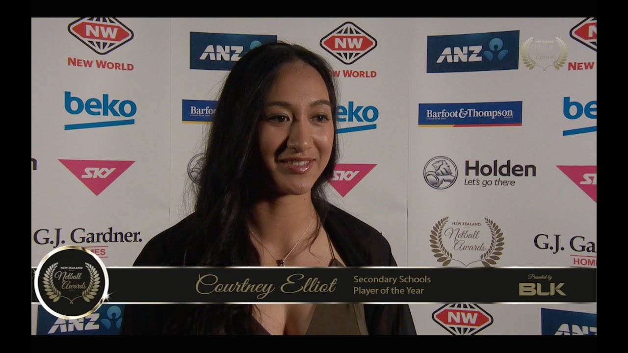 2016 Secondary Schools Player of the Year - Courtney Elliott - YouTube