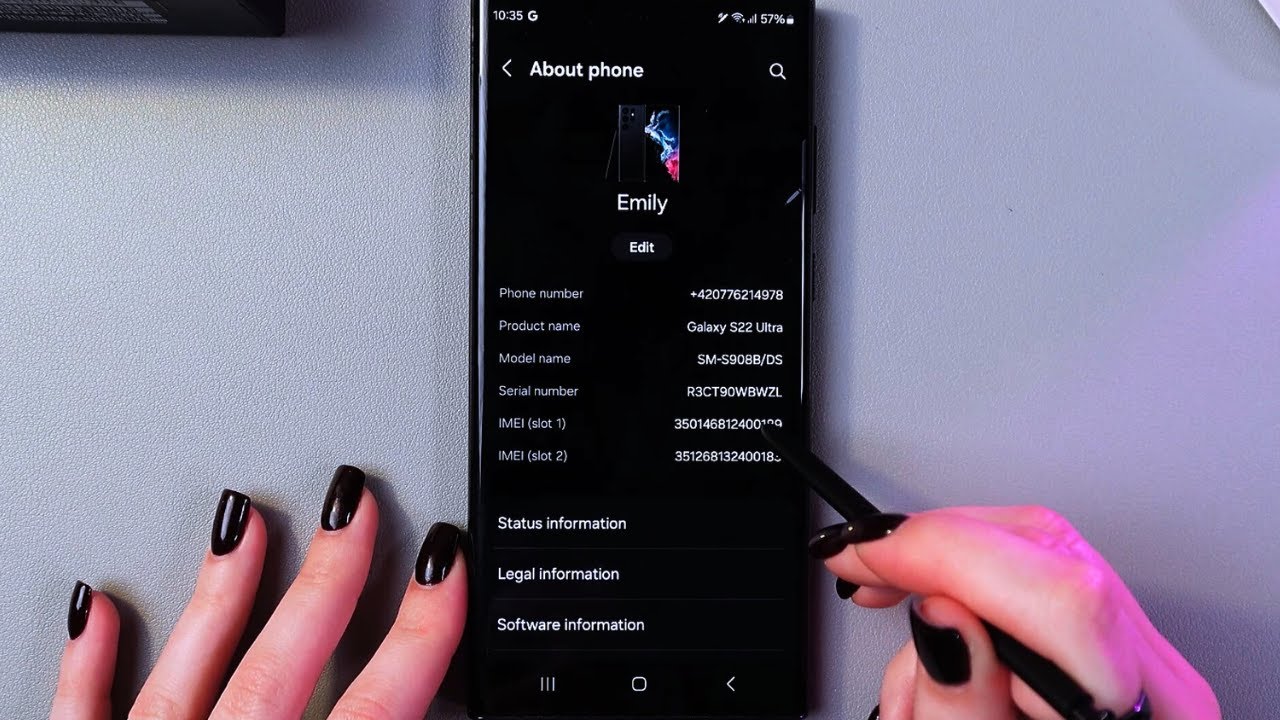How To Confirm If Samsung S22 Ultra Is Original Or Fake - YouTube