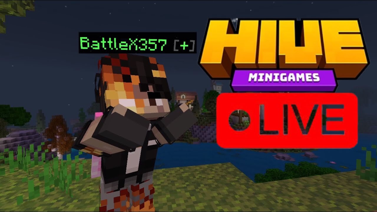 A Minecraft Stream (Hive Live) - YouTube
