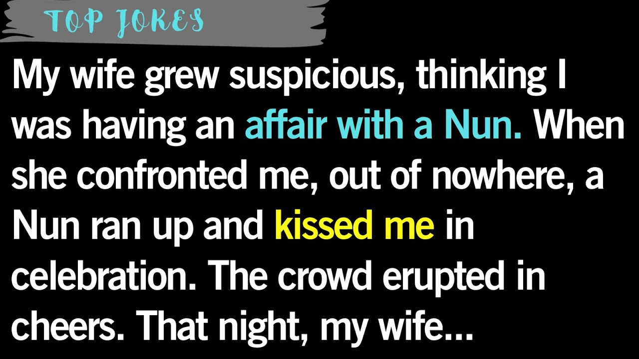 🤣 BEST JOKE OF THE DAY! - Wife grew suspicious, ..| Daily Jokes - YouTube