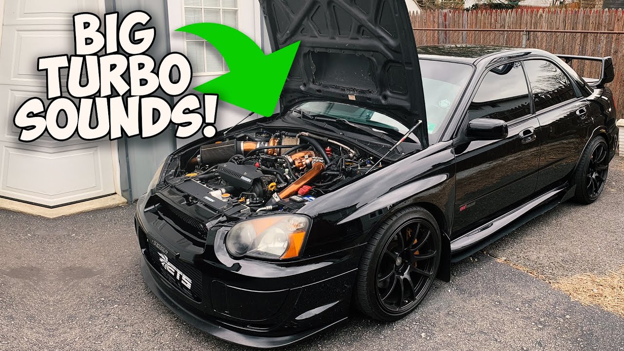 Big Turbo 2005 Subaru STI POV [ASMR] Precision 6466 ETS Rotated Kit ...
