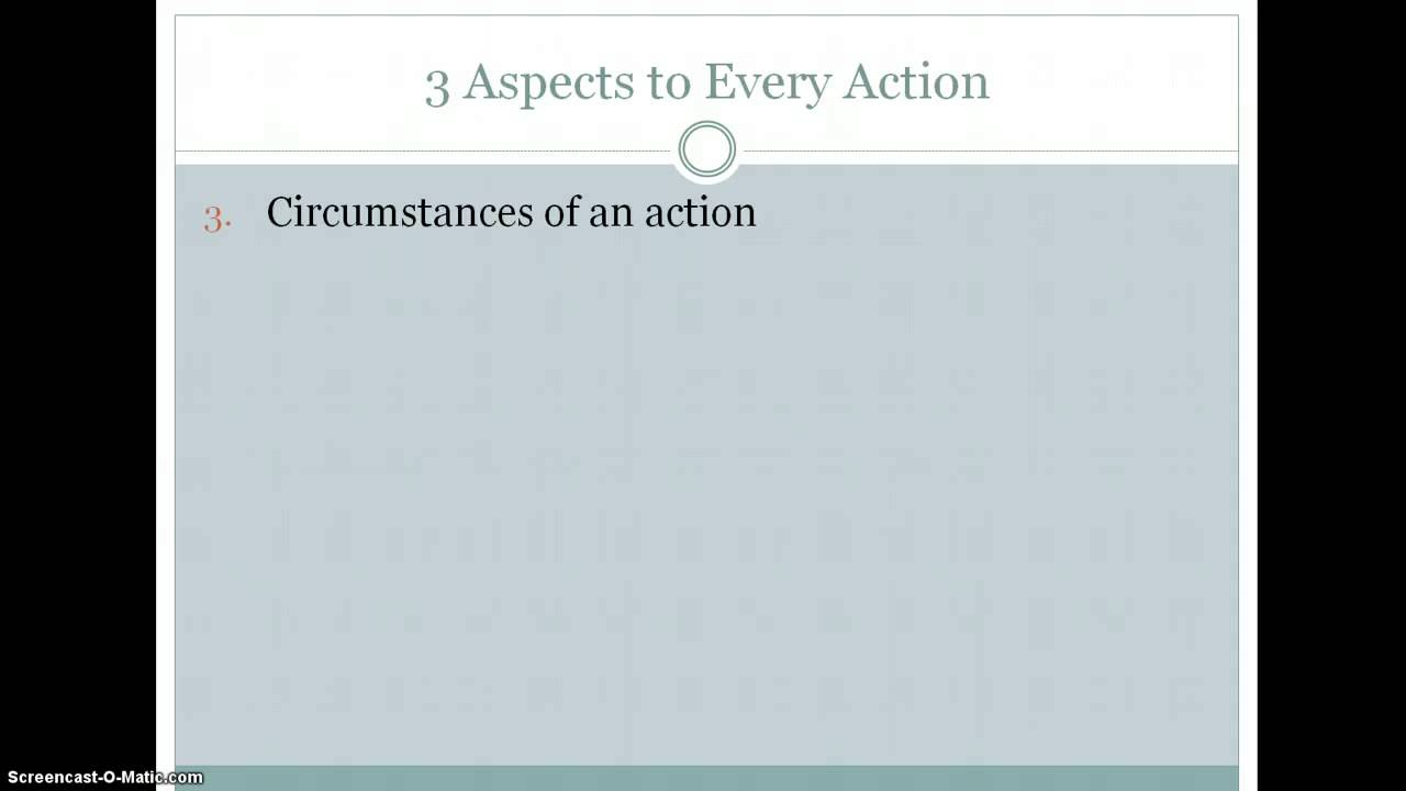 Unit 3, Day 2 Homework - Object, Intention, Cirucmstance - YouTube