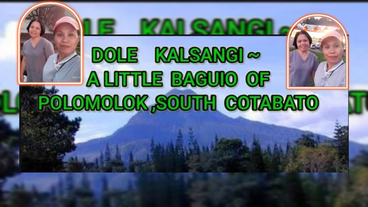 The View of Kalsangi,DOLE PHILS.+We attend Halloween party (trick or ...