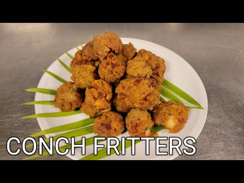 How to make conch fritter recipe 😋 - YouTube