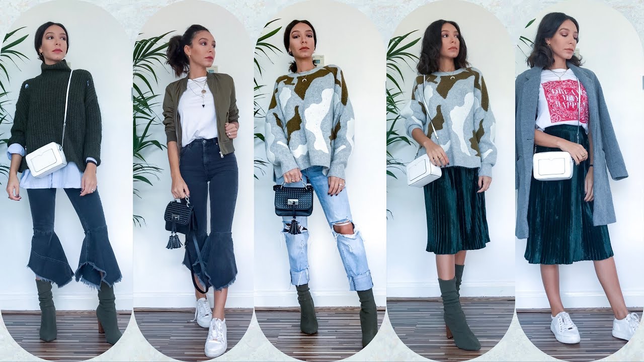 HOW I STYLE MY CLOTHES FOR AUTUMN - TRY ON [ 13 ] - YouTube