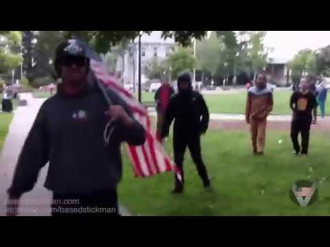 Based Stickman defends himself from deranged Berkelites, April 2017 ...