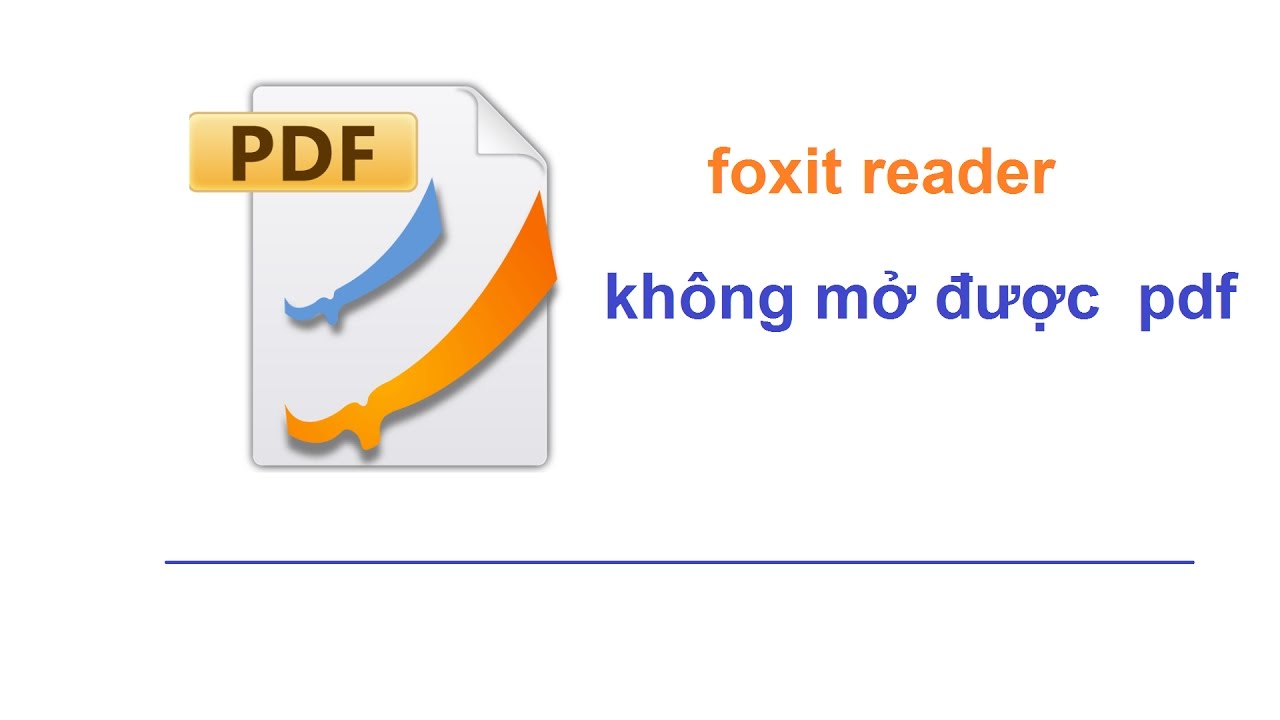 sửa lỗi foxit reader không mở được file pdf - foxit reader tutoirial ...