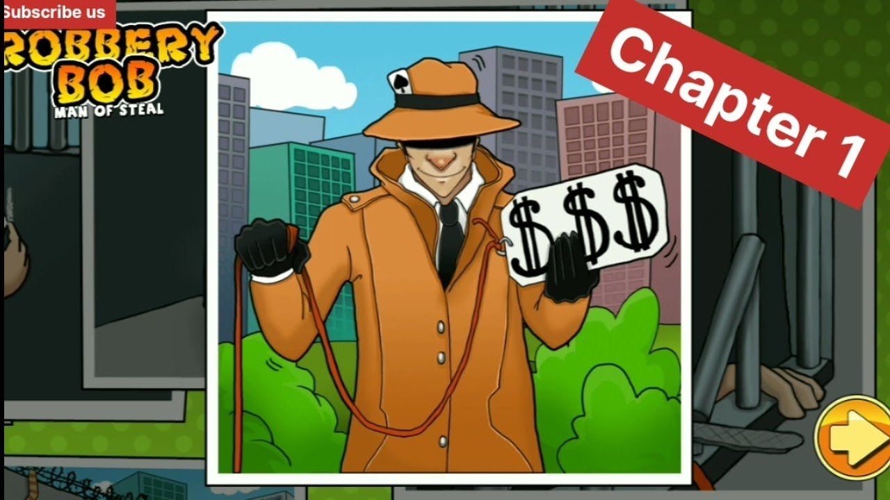 Robbery Bob Chapter 1 Walkthrough | Robbery Game | #game # ...