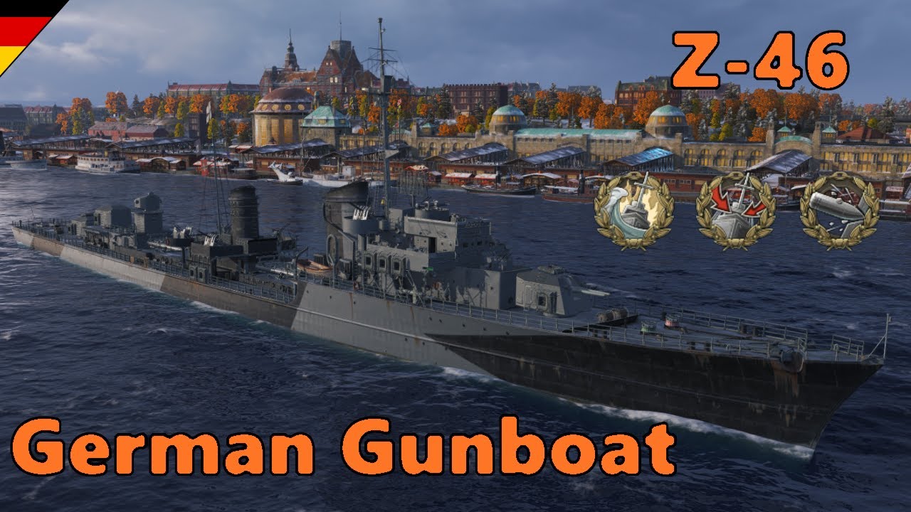 Z-46 - A Great Ship - 220k Damage 2.8k Base XP 3 Kills - YouTube