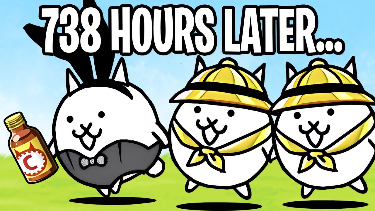 Feeding Gamatoto 1 MONTH of Catamins! (Battle Cats) - YouTube