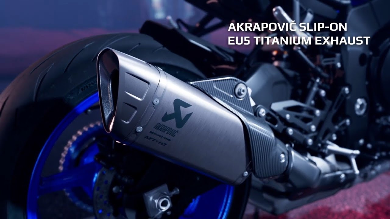2022 YAMAHA MT10 - ACCESSORIES SPORTS PACK - YouTube