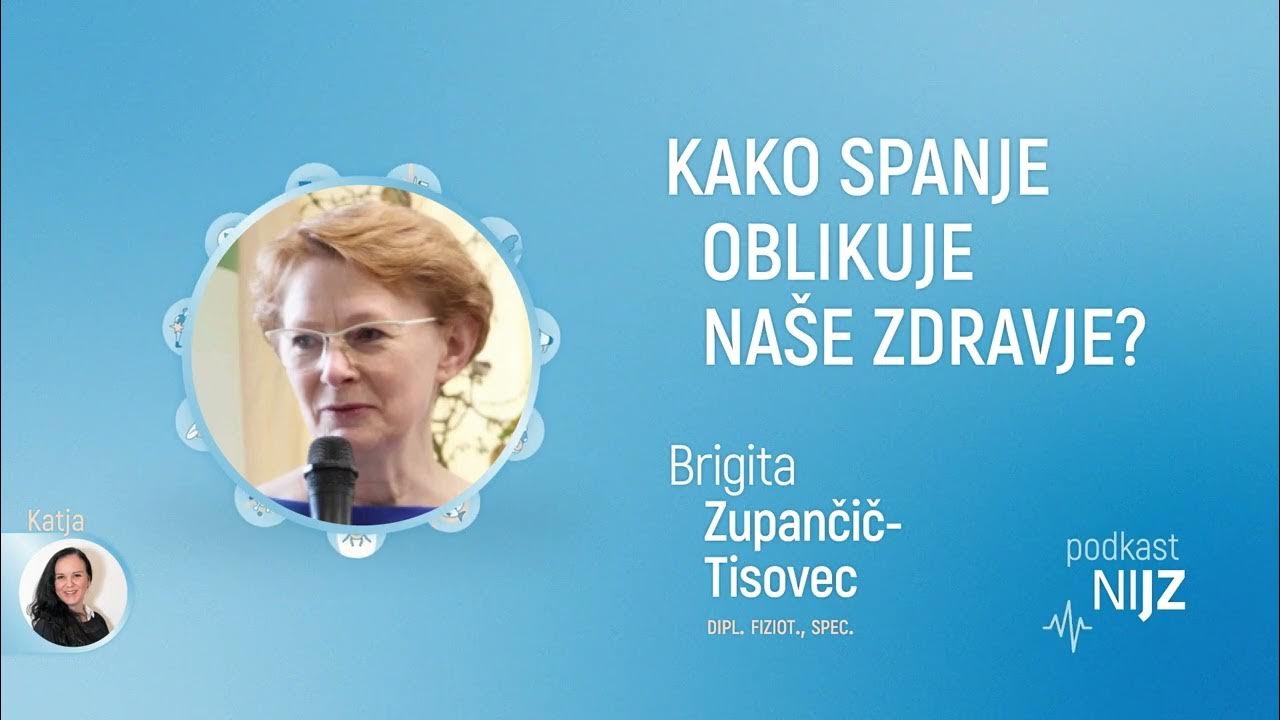 Podkast NIJZ - Kako spanje oblikuje naše zdravje (ep. 9) - YouTube