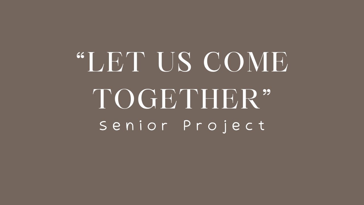 "Let Us Come Together" Piano Tutorial - YouTube