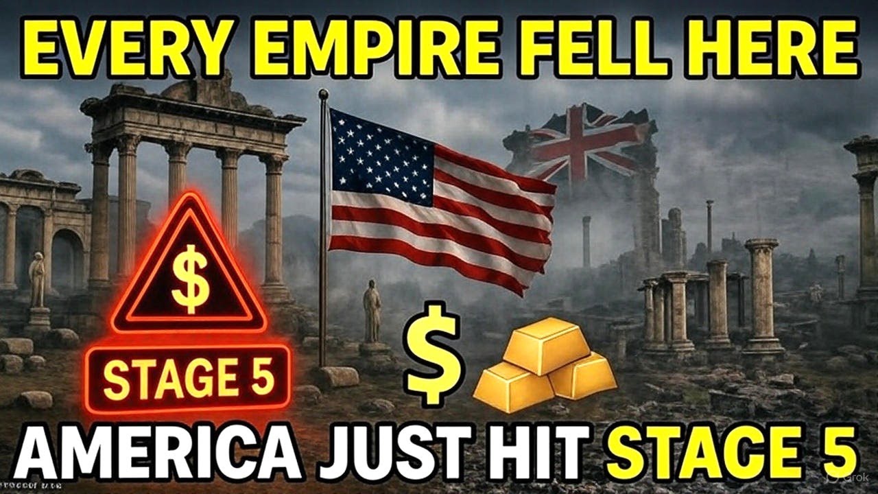 Stage 5 Hits the U.S.: The 7 Stages That Destroyed Every Empire - YouTube