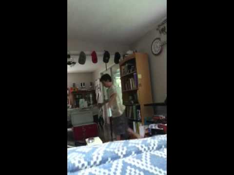 Boy gets hit in nuts by ball - YouTube