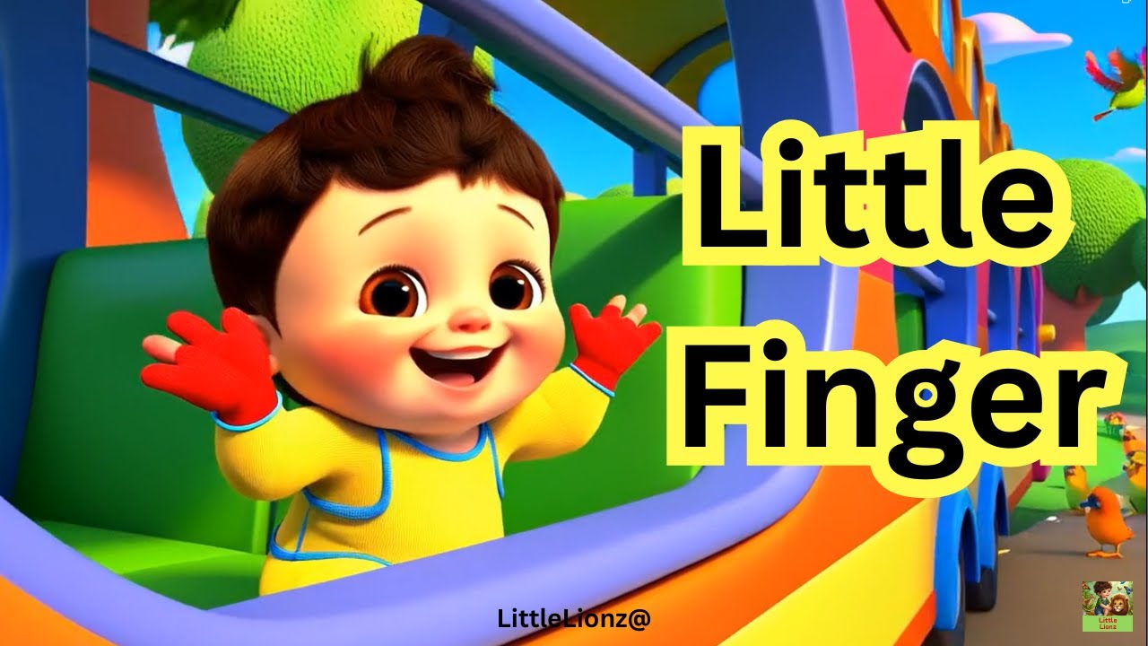 Little Finger Song 👆 | New English Rhyme & Poem Song for Kids ...