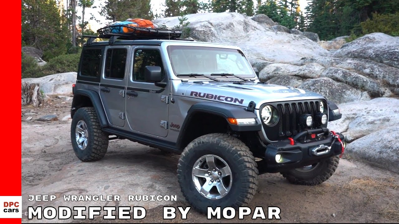 Jeep Wrangler Rubicon Modified by Mopar - YouTube
