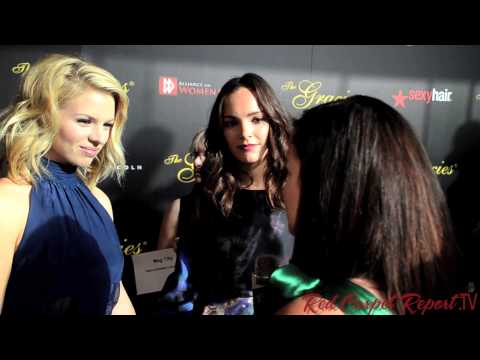 Alie Liebert & Jodi Balfour at the 2013 Gracie Awards #thegracies @AliLiebert @jodiAnneBalfour