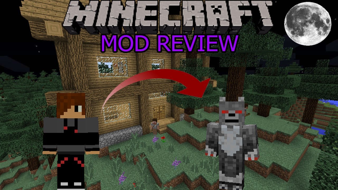 Howling Moon Mod ESPAÑOL | Conviértete en un Hombre Lobo | Minecraft ...