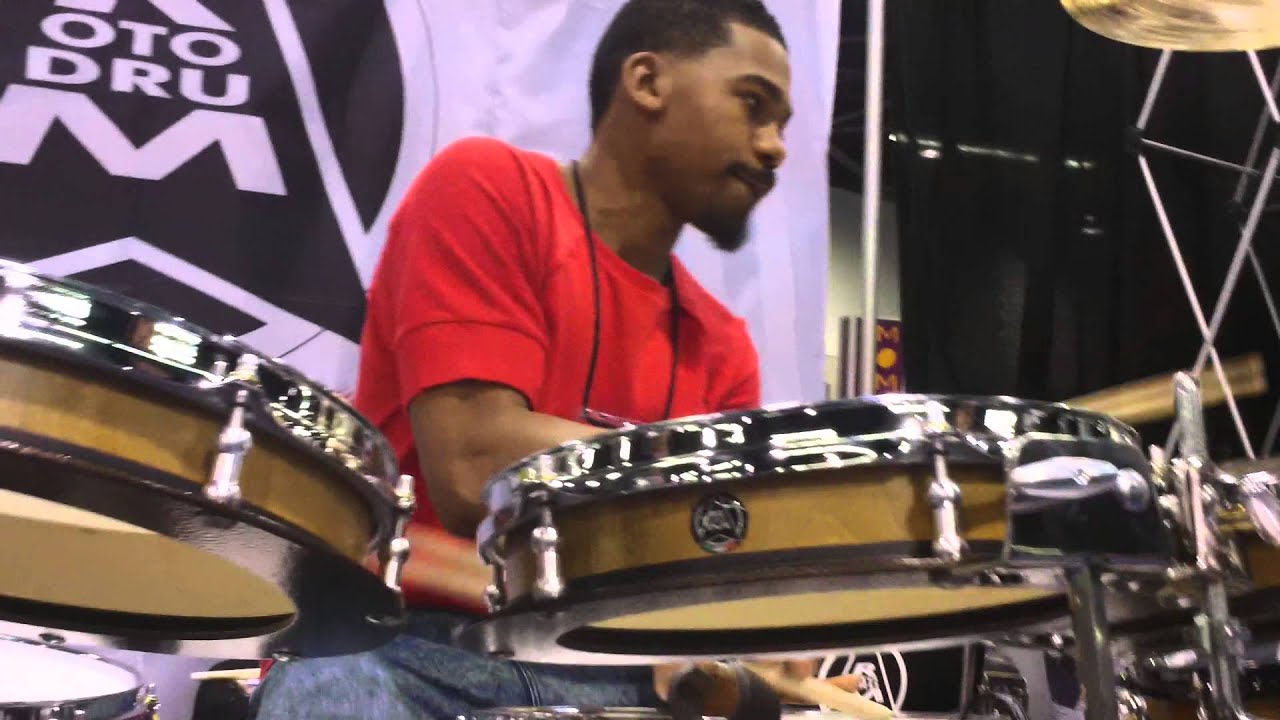 NAMM 2014 RotodruM George "Spanky" McCurdy - YouTube