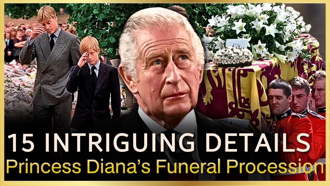 15 Intriguing Details from Princess Diana’s Funeral Procession - YouTube