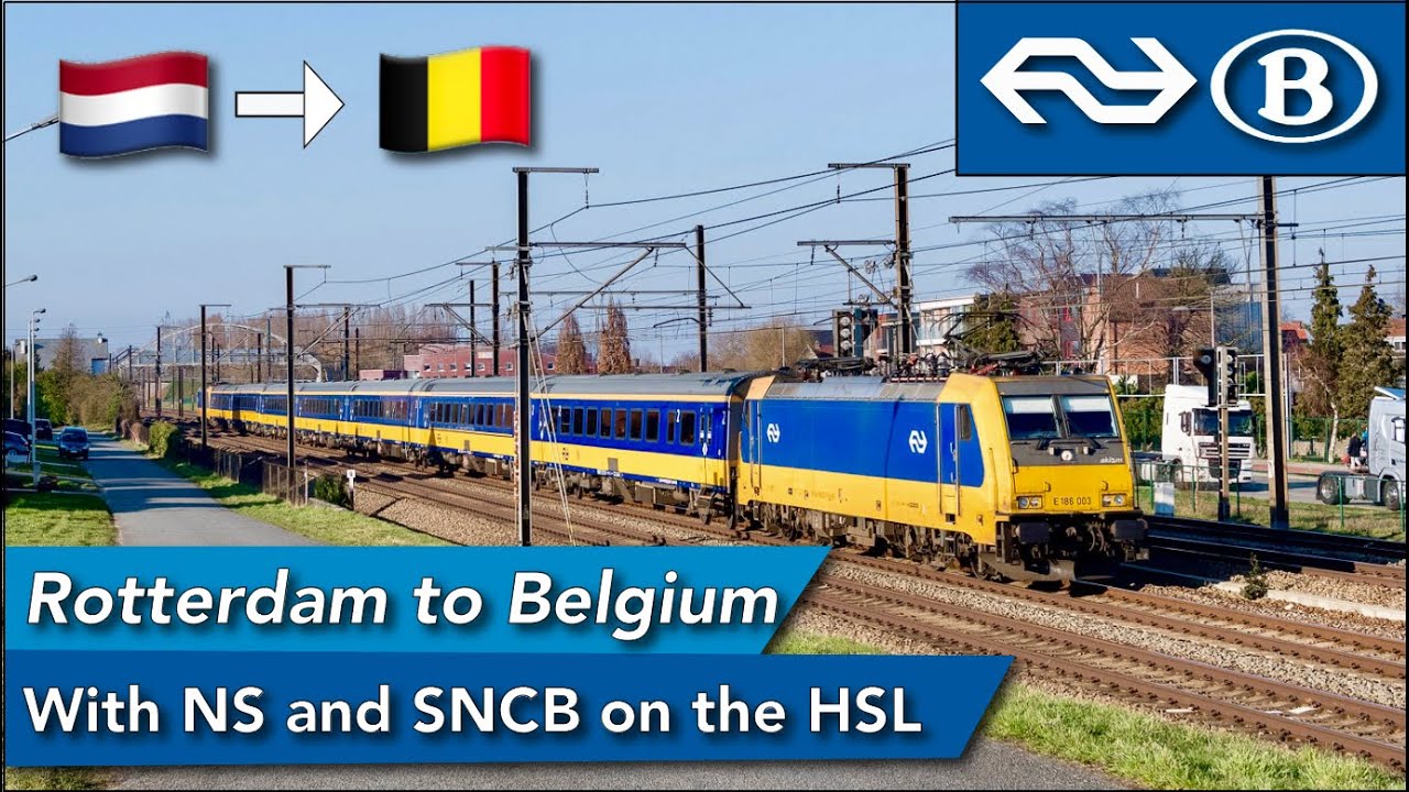 Traveling between the Netherlands and Belgium with NS/SNCB trains