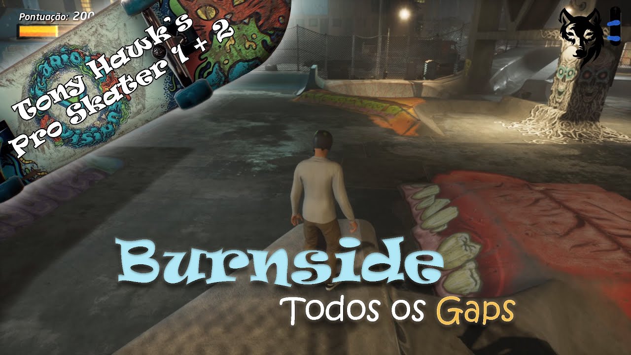 Todos os Gaps Burnside - Tony Hawk's Pro Skater 1 + 2 (Burnside All ...