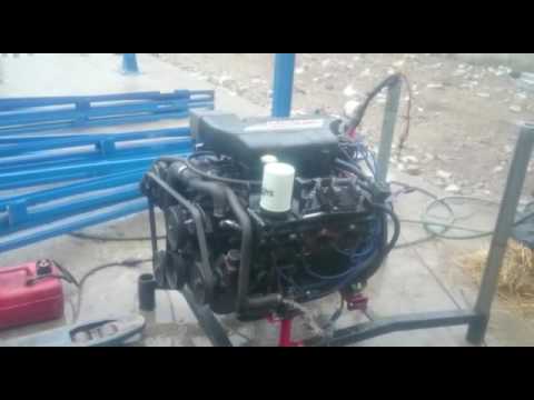 mercruiser 502 mag TEST - YouTube