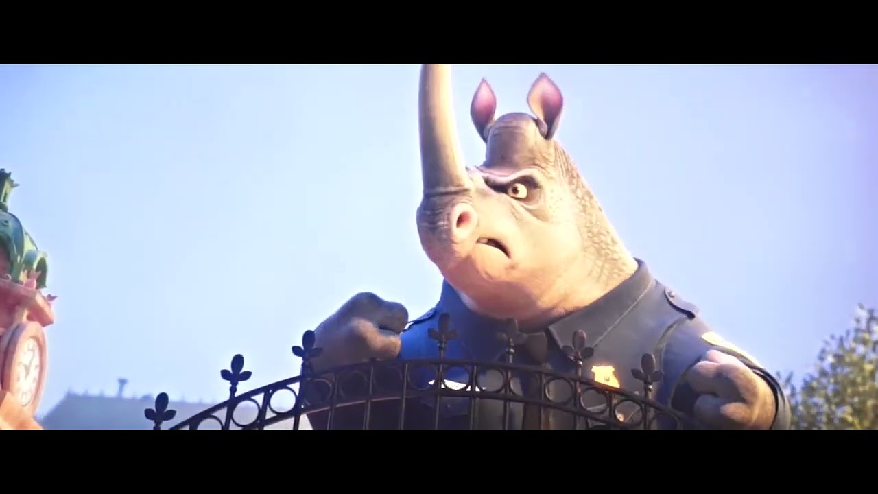 Chasing and Running- Zootopia scene - YouTube