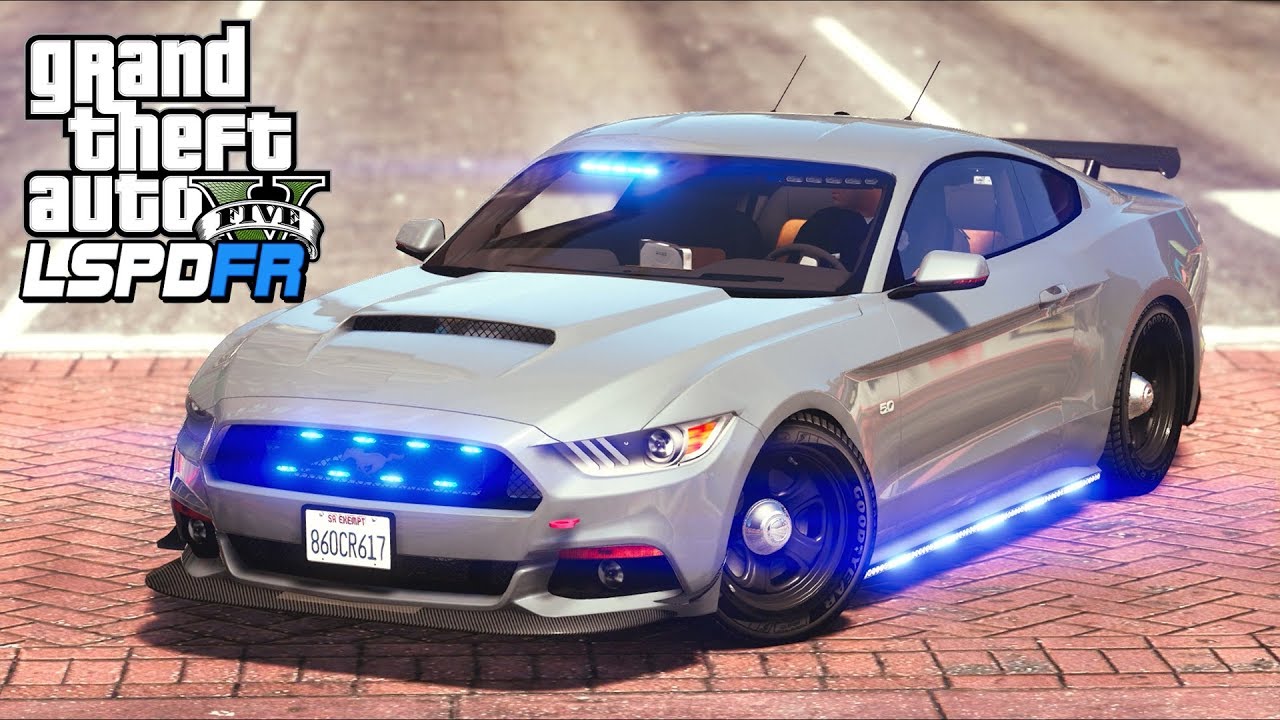 Unmarked Ford Mustang Patrol in GTA 5!! - YouTube