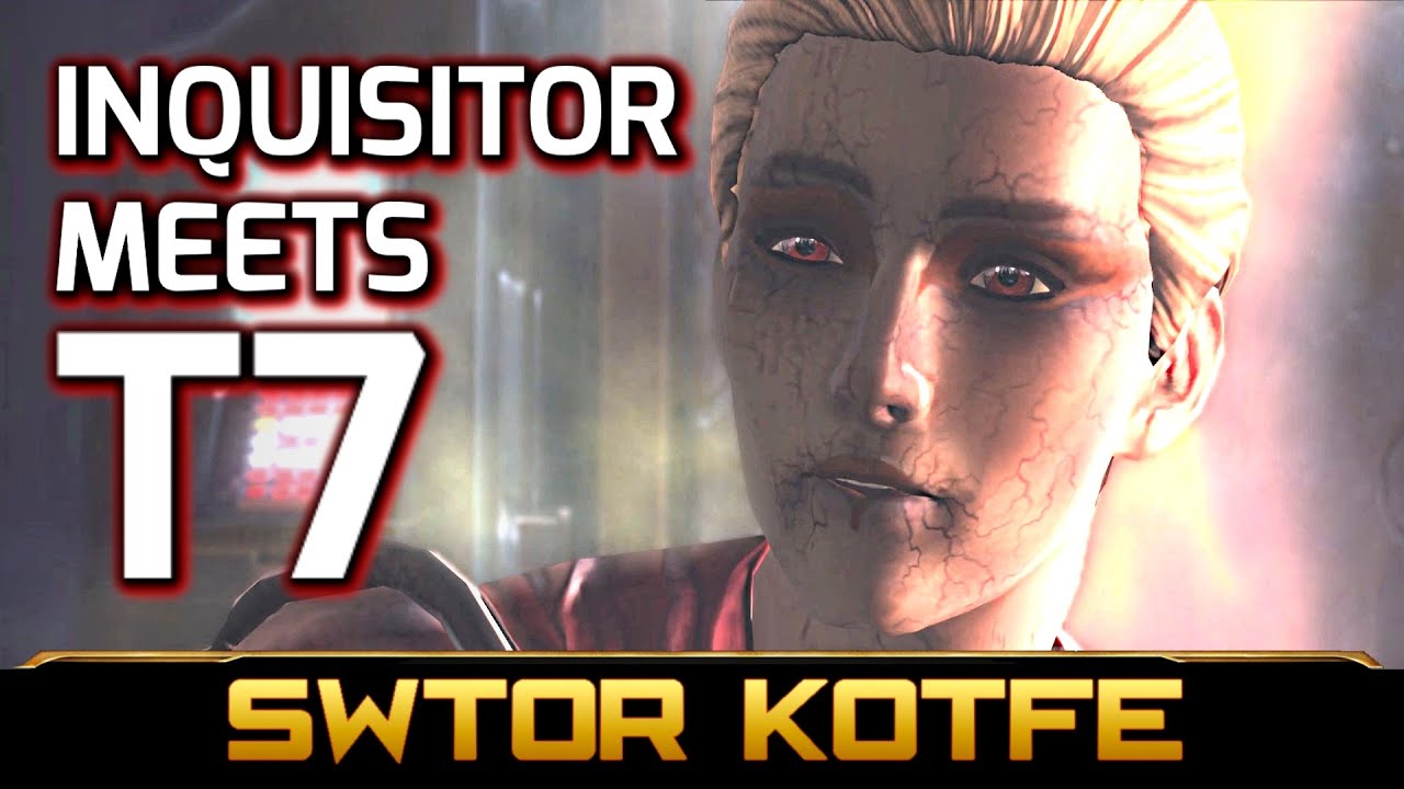 SWTOR KOTFE Sith Inquisitor Meets T7-01 - Jedi Knight Companion ...