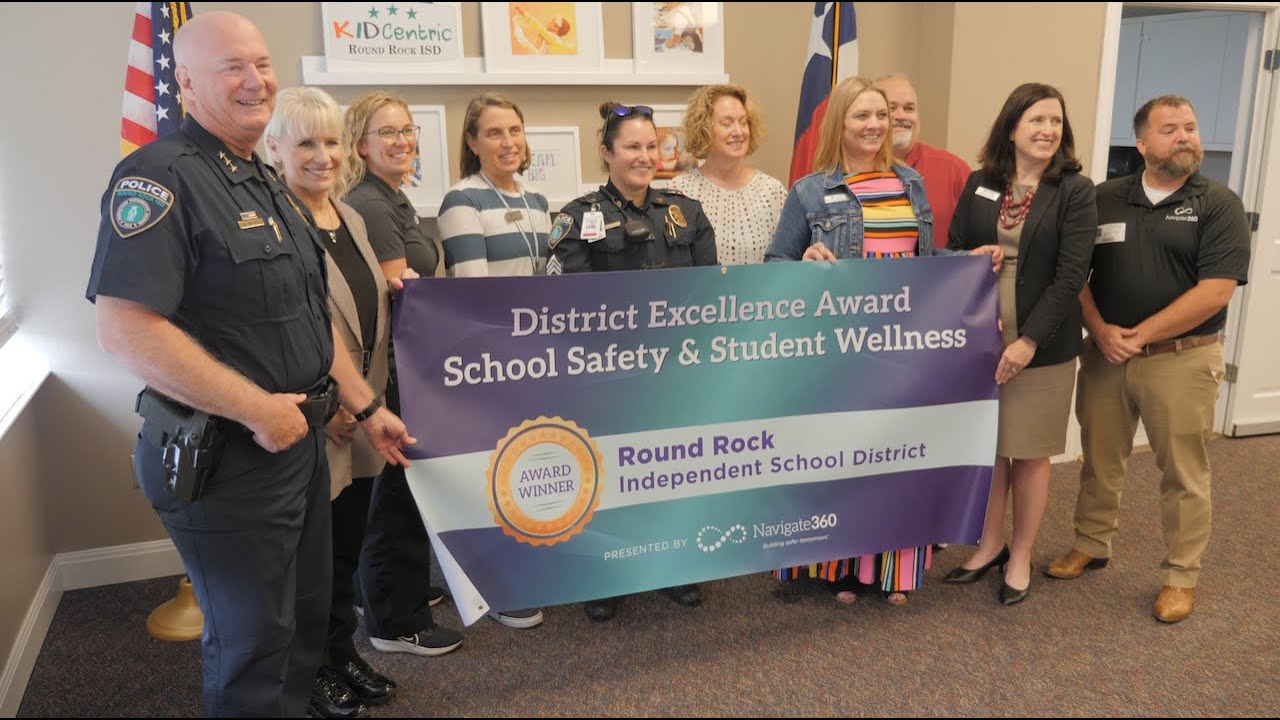 Round Rock ISD receives Navigate 360 Award - YouTube