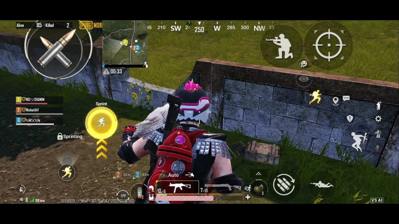 9 minutes pubgi gameplay - YouTube