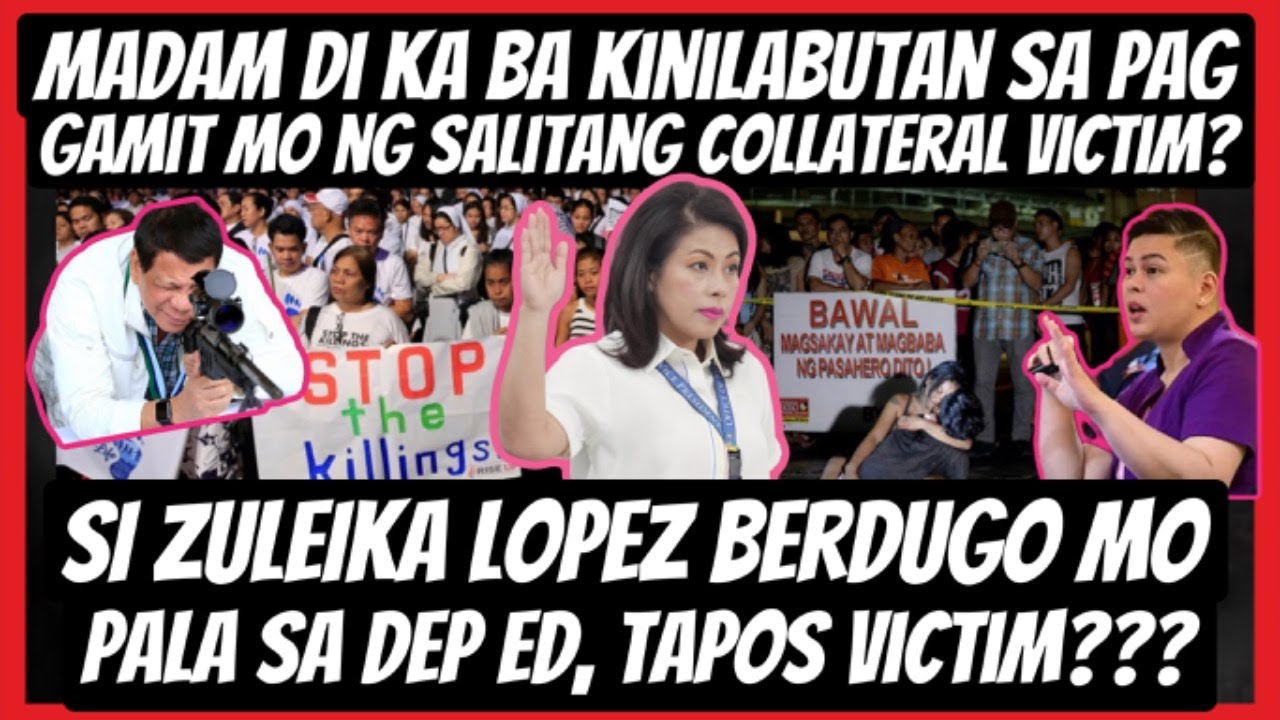 ANG KAPAL DIN NG MUKHA NI VP SARA - COLLATERAL VICTIM DAW EMPLEYADO NYA ...