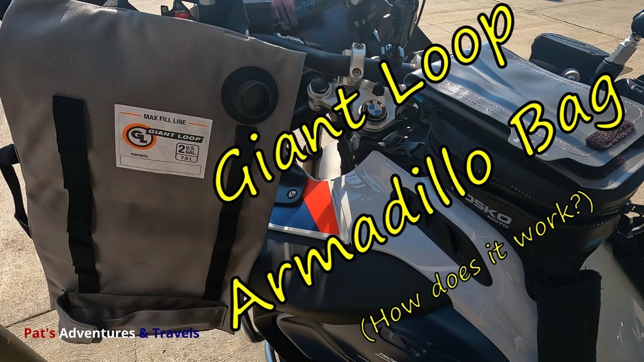 Giant Loop Armadillo Not A Fuel Bladder (2 Gallon) - YouTube
