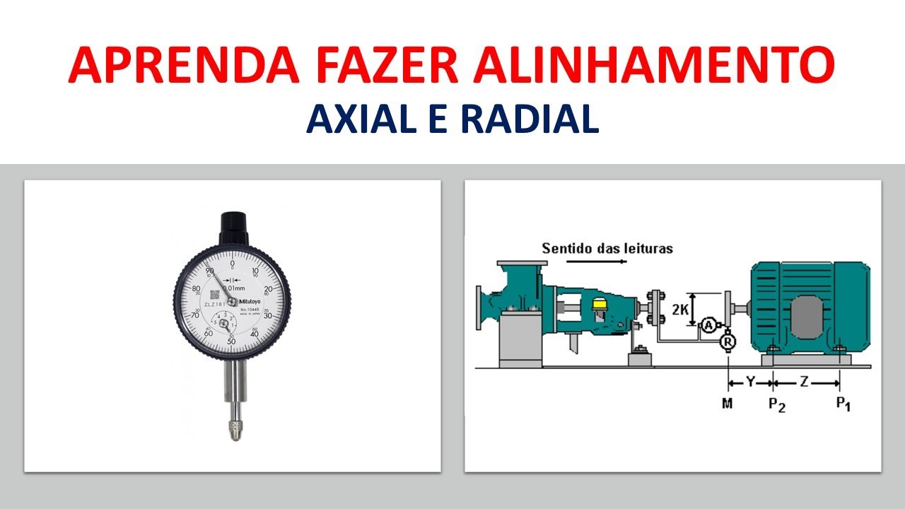 APRENDA FAZER ALINHAMETO - Axial e Radial para reduzir TMPR tempo médio ...