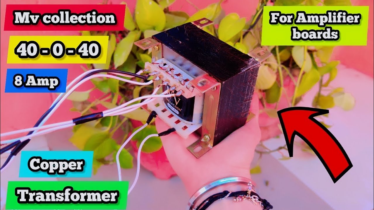 Mv collection 40-0-40 8amp transformer full detail video and review #mv ...