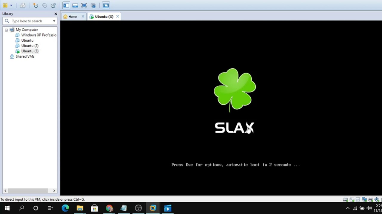 Cara Menjalankan Linux Slax - YouTube