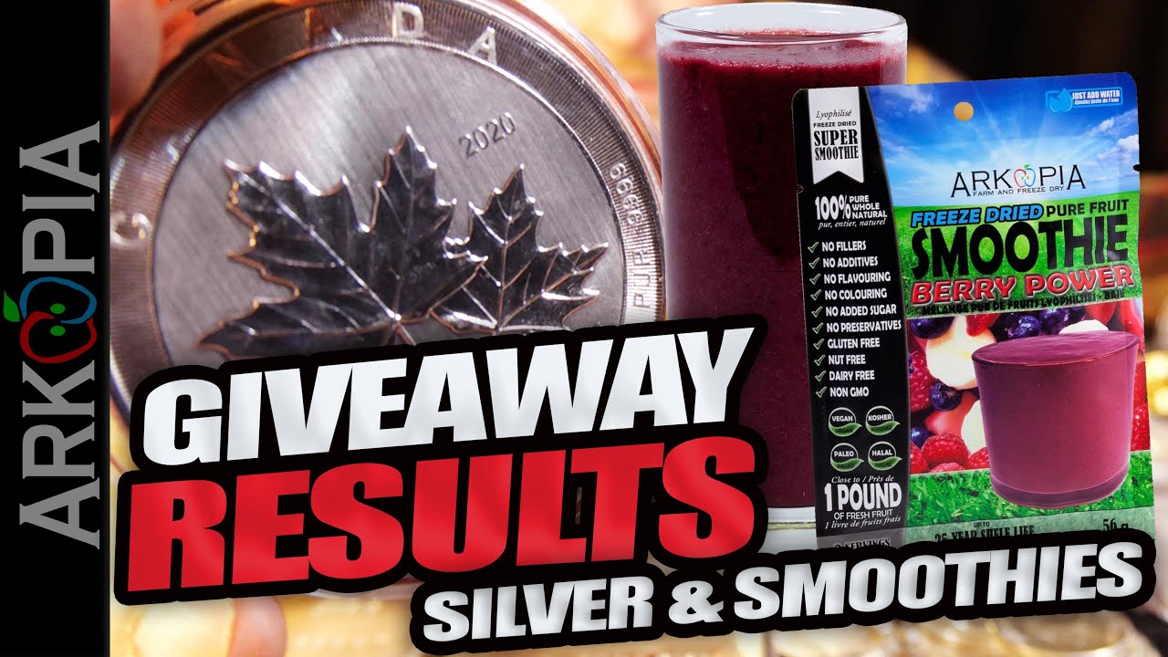 Silver & Smoothie Giveaway - WINNER ANNOUNCED! - YouTube