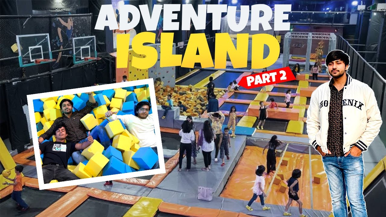ADVENTURE ISLAND/SKY JUMPER [PART-2]🫶🏻 ️ #theshokeenfamily#youtubeindia ...
