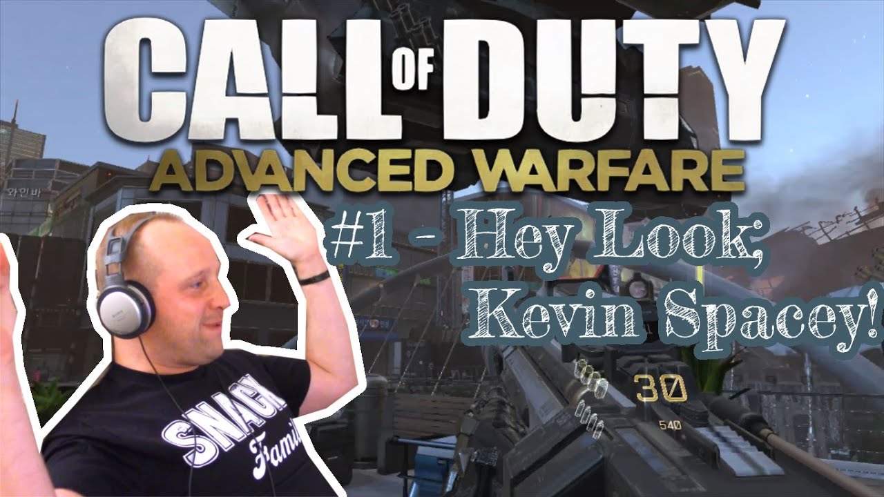 Let's Play Call Of Duty Advanced Warfare 01 - Kevin! Kevin Spacey ...