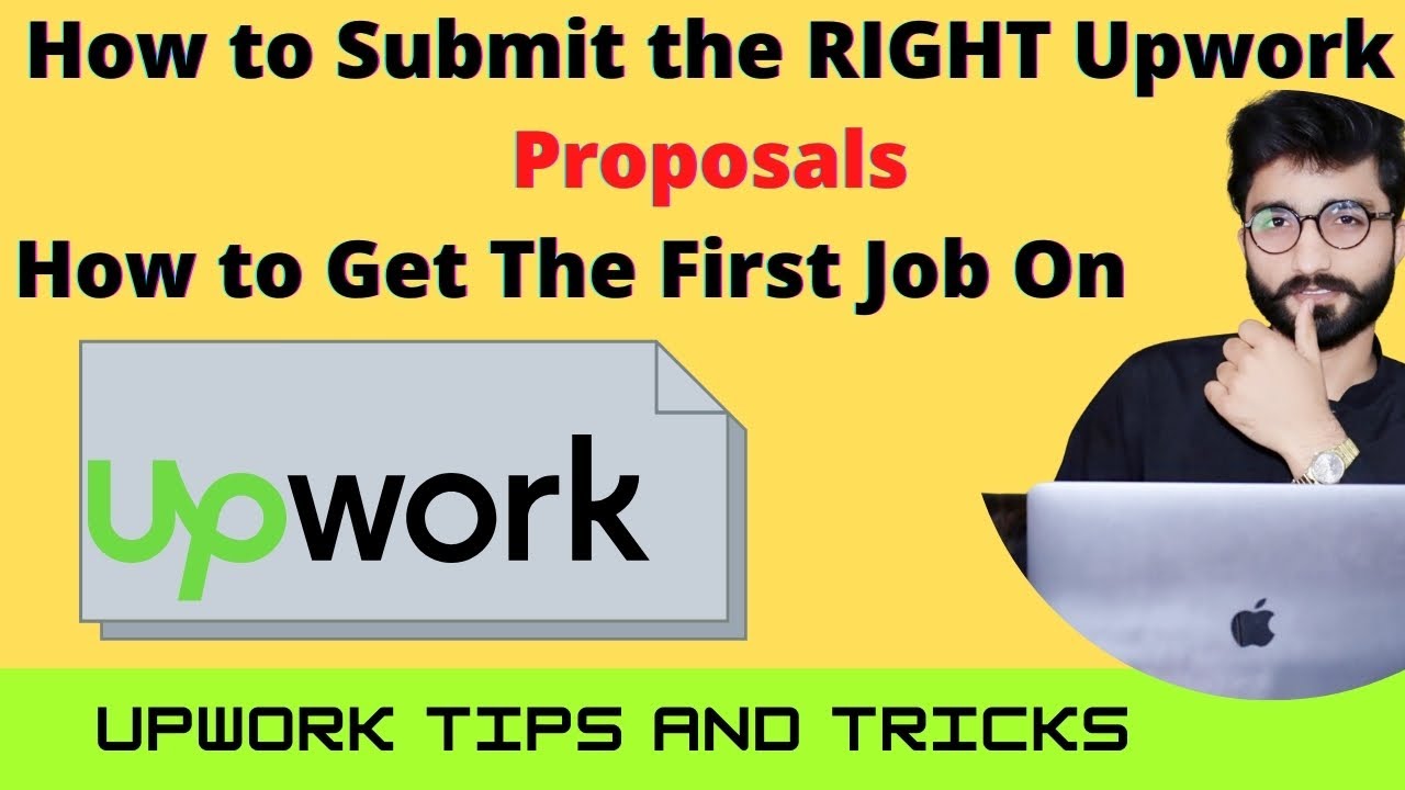 How to Submit proposal on Upwork | Get First Job On Upwork - YouTube